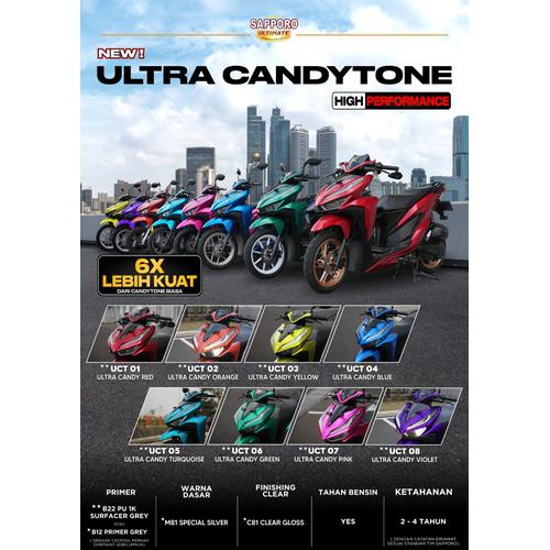 Jual paket sapporo ultimate UCT01 ultra candytone red 400 - Jakarta ...