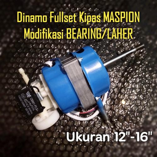 Jual Dinamo Maspion pakai Bearing/Klaker & Motor, Mesin Dinamo Kipas ...