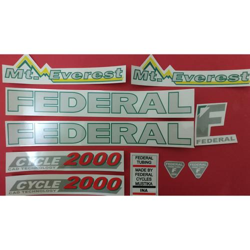 Jual Decal Sepeda Federal Mount Everest versi 2 - Kab. Banyumas - Abrag ...