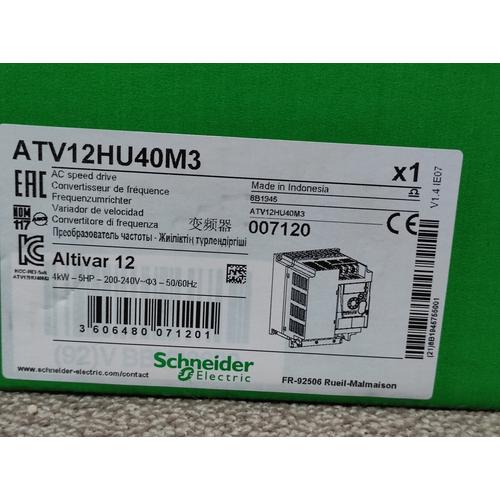 Jual Schneider Altivar Inverter ATV12 ATV12HU40M3 4KW 220 3 Phase ...
