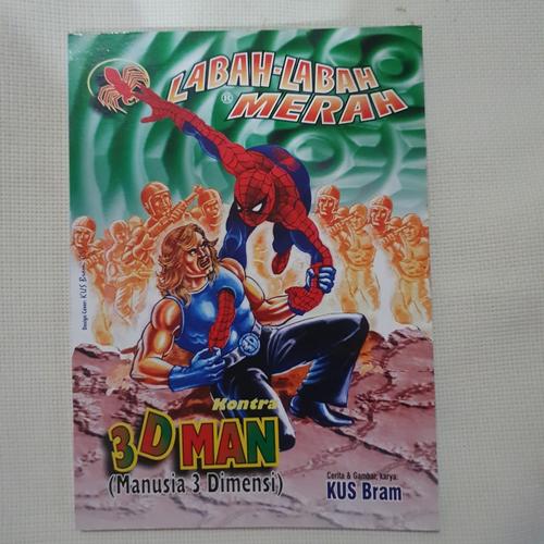 Jual Komik Jadul: Kus Bram - Labah Labah Merah Kontra 3D Man - Kota ...