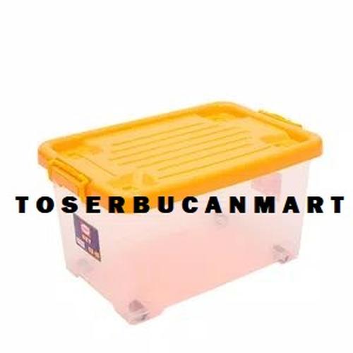 Jual Container Box Caravan CB 52 Liter Shinpo Dengan Roda / Box ...