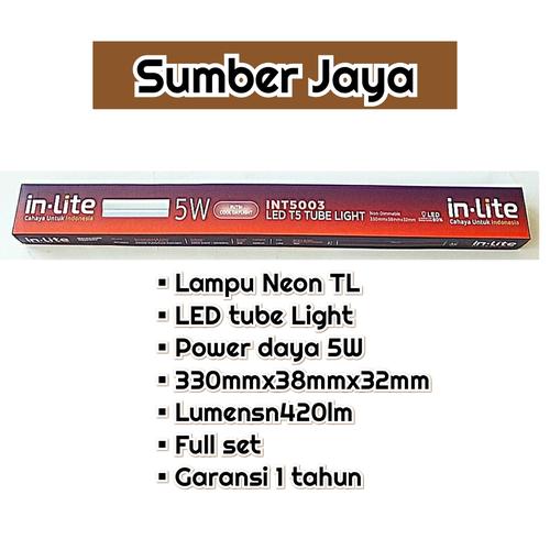 Jual Lampu TL LED 5 w Panjang 30cm Full Set - Kota Bekasi - Sumber Jaya ...