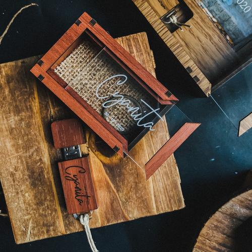 Jual FLASHDISK KAYU 64GB USB 2.0 CUSTOM DESIGN UNTUK BOX & FD INCLUDE ...