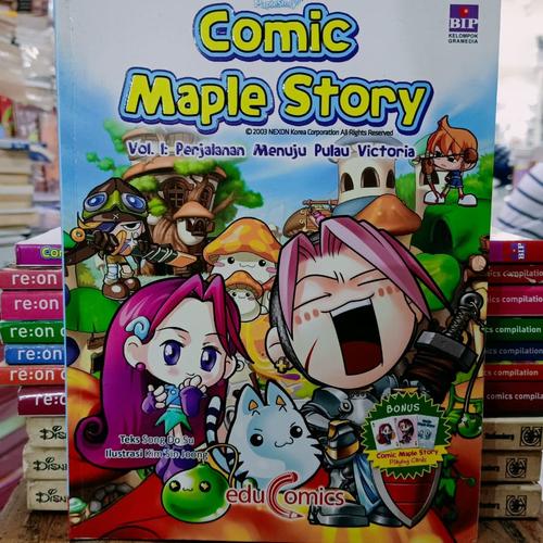 Jual Book Comic Maple Story - Vol 1 Perjalanan Menuju Pulau Victoria ...