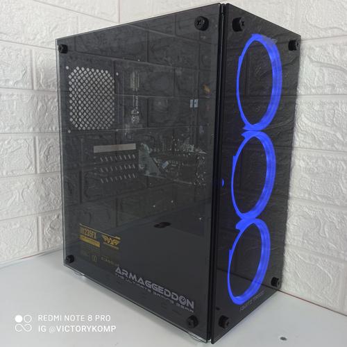 Jual Armaggeddon Nimitz TR1100 3 Fan & PSU 235fx mATX Gaming Case ...