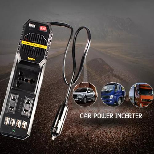 Jual Optimus inverter car mobil adaptor charger dc ac 12v 2 socket 4 ...
