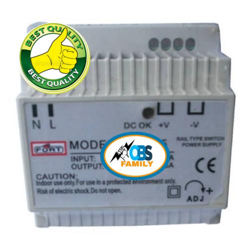 Jual Fort Power Supply Single Output AC to DC 5V 12V 24V DC Din Rail Type - DR-30-12/12V/2A ...