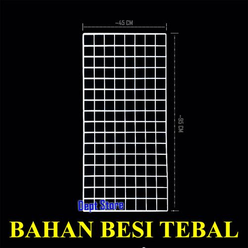 Jual Jaring RAM Dinding 45x95 CM | Gantungan Kawat Hook - Jakarta Barat ...