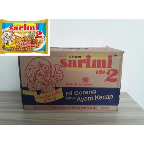 Jual Sarimi Isi 2 Goreng Ayam Kecap [126gr /24 pcs / 1 Karton ] - Kota ...