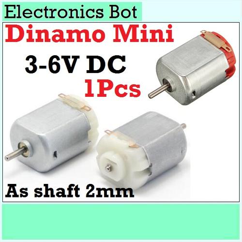 Jual [EBS] Motor DC Mini 3-6V Dinamo Tamiya Mainan 5V Shaft 2mm Kecil ...