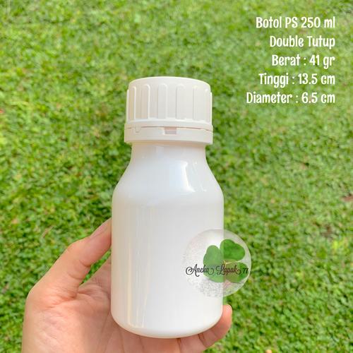 Jual Botol PS 250 ml botol plastik tebal kopi juice minuman sehat jamu - Botol Natural - Jakarta ...
