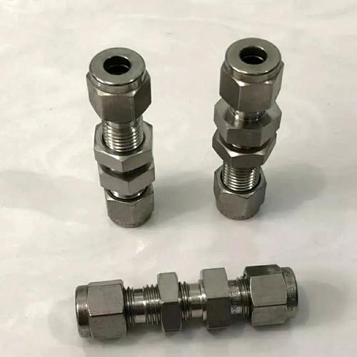 Jual union bulkhead 1/4OD x 1/4" OD SS316 brand mix ex korea - Jakarta ...