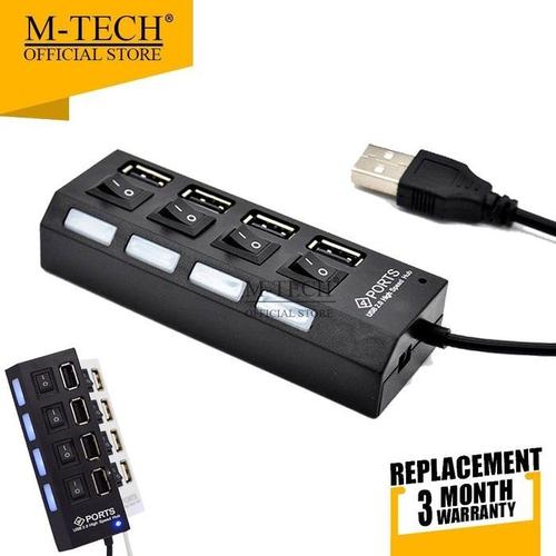 Promo Usb 2.0 Hub Usb 4 Lubang Port 4 Switch - Hitam - Jakarta Barat ...