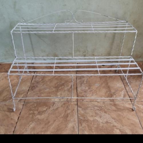 Jual rak pot besi tanaman 2 susun // rak standing pot bunga - Kota ...