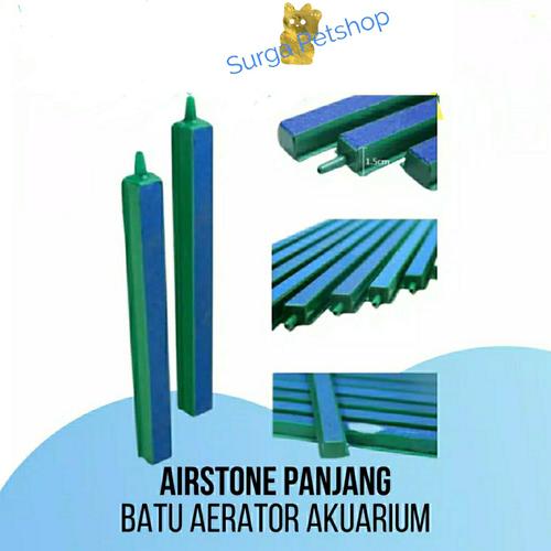 Jual Batu Udara Aerator airstone model panjang Aquarium akuarium ...