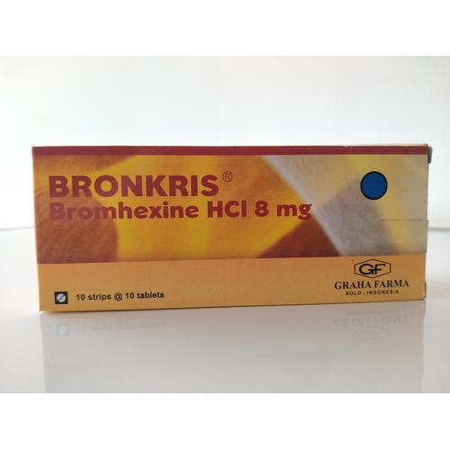 Jual BRONKRIS TABLET / BROMHEXINE HCL - Kab. Bandung - Damang Care ...