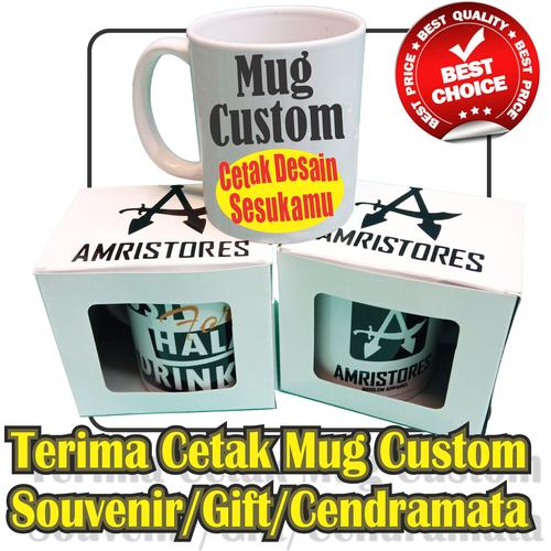 Promo amristores mug custom sesuka kamu dan dus box exclusive - Mug ...
