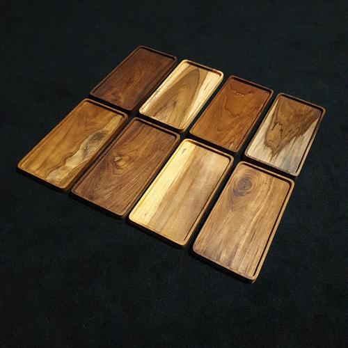 Jual mini tray piring kayu jati grade Rustic 12 cm x 25cm - Kota ...