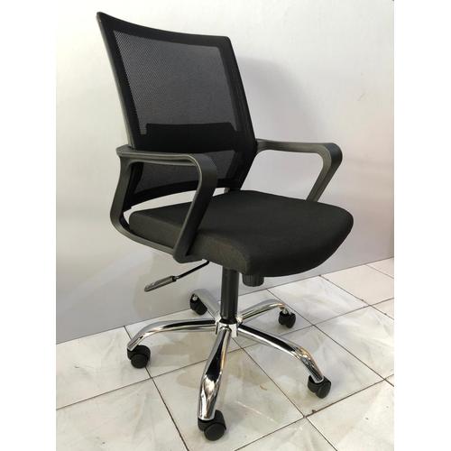 Jual Kursi kantor / Kursi jaring / Kursi kerja - Hitam - Kota Malang ...
