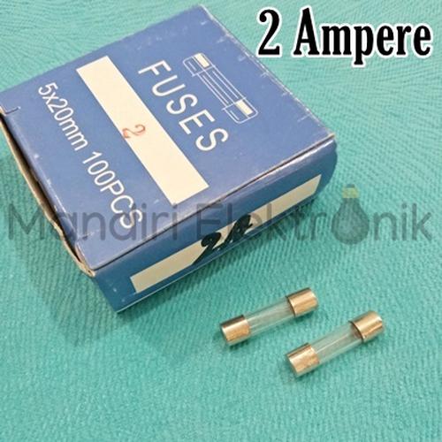 Jual Fuse Sekring Kaca Tabung Kecil 2 Ampere - Fuse 2 Ampere - Kab. Tangerang ...
