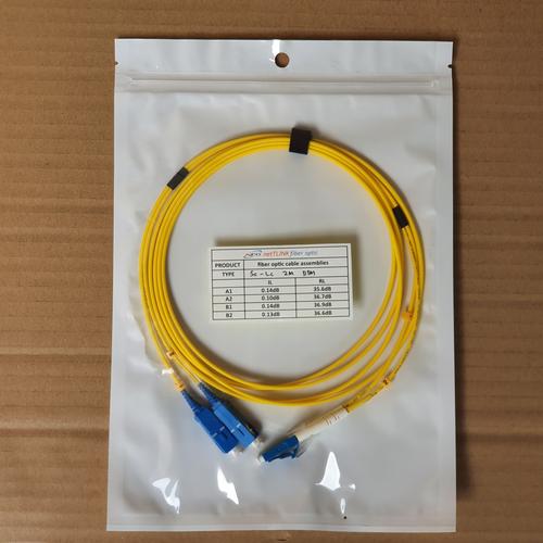 Jual Patch cord SC LC 2meter Duplex single mode - Jakarta Pusat - NETTLINK FIBER OPTIK | Tokopedia
