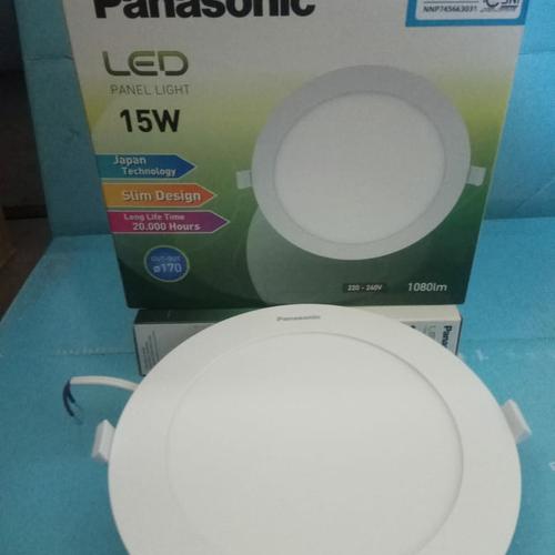 Jual lampu LED panel light bulat 15W inbow panasonic - Putih - Jakarta ...