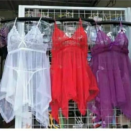 Promo Sexy Lingerie Baju Tidur G string Tembus Pandang Fashion Wanita - Ungu - Jakarta Pusat ...