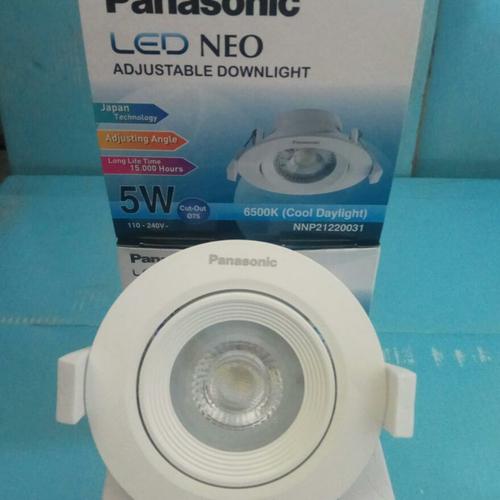 Jual Downlight Spotlight LED/COB 5 Watt putih Panasonic - Jakarta Pusat ...