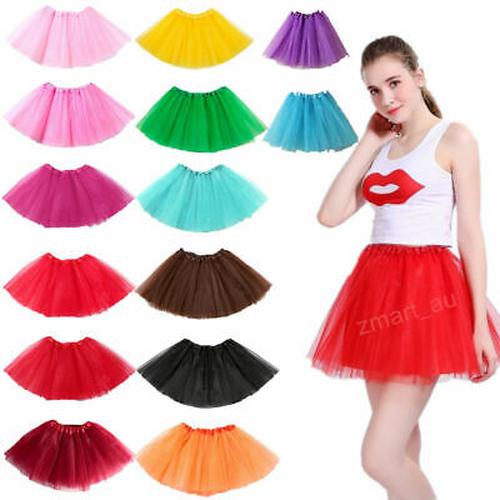 Jual Rok tutu mini dewasa panjang 30cm - Merah, All Size - Kota ...