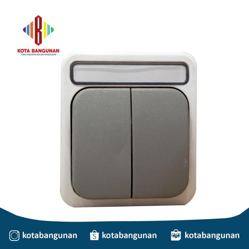 Jual Saklar Ganda / Saklar Seri OUTDOOR Broco - Atlantic - Jakarta ...