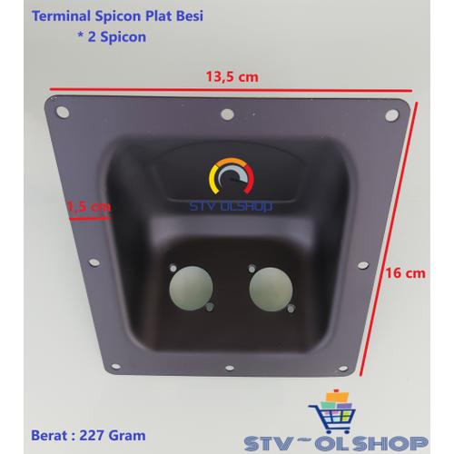 Jual Terminal Spicon / Panel Spicon Plat Besi 2 LB - Jakarta Barat ...