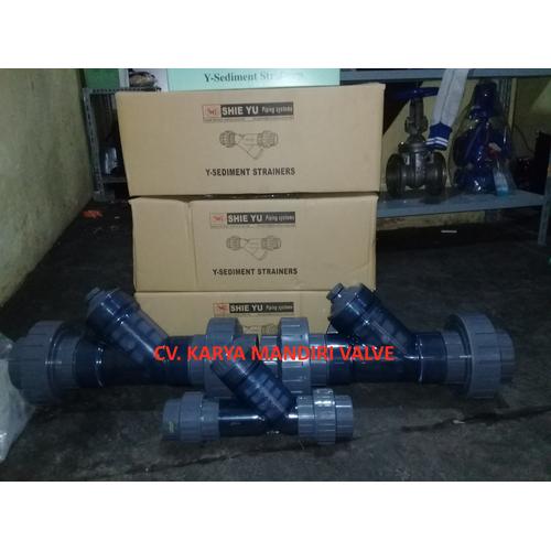 Jual Y-Strainer material PVC end connection SW JIS 10K Brand SH - DN 25 ...