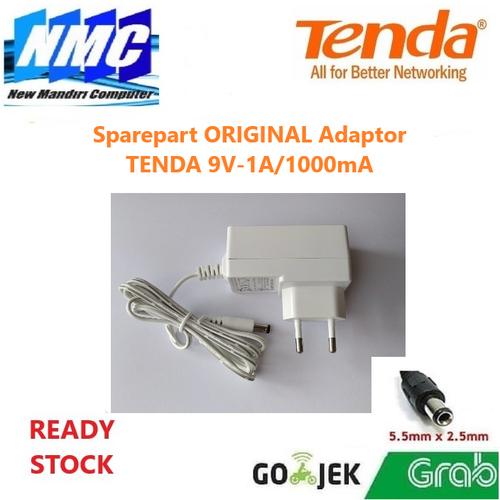 Jual Adaptor TENDA ORIGINAL 9V-1A/1000mA ( OEM ) - 12v 1.5a - Jakarta ...