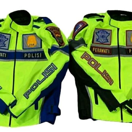 Jual jaket polisi taslan /jaket keuren / jaket anti air/ jaket motor ...
