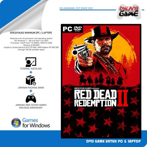 Jual Red Dead Redemption 2 RDR2 Kaset DVD Game PC - Kota Makassar ...