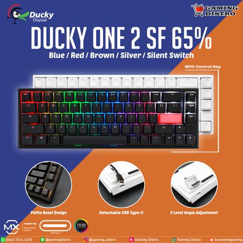 Jual Ducky One 2 Mini SF 65% RGB Mechanical Keyboard - Ducky One 2 SF ...