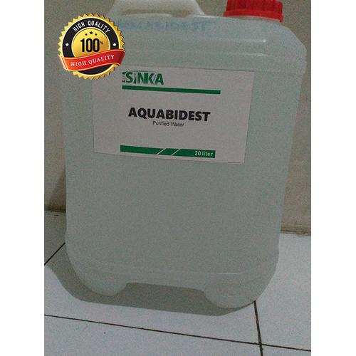 Jual AQUABIDEST 20LITER, AKUABIDEST, AIR BIDESTILASI 20 LITER - Jakarta ...