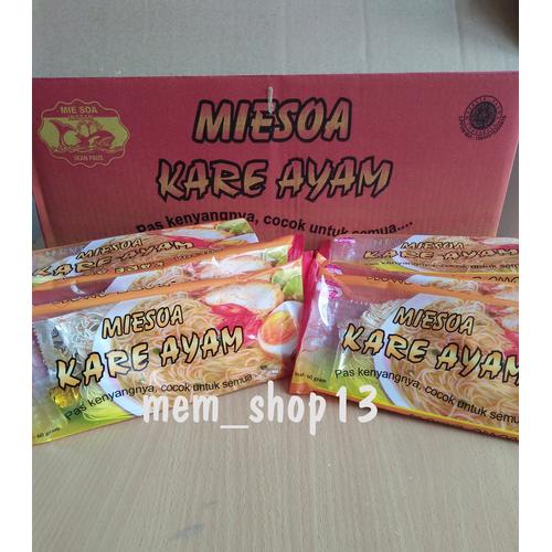 Jual Miesoa Misoa Instan Rasa Kare Cap Ikan Paus (1 Dos isi 40) - Kota ...