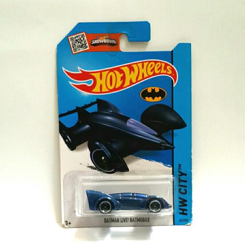 Jual Hotwheels HW City Batman Live Batmobile Biru/Blue skala 1/64 ...