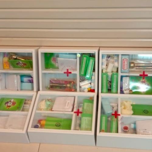 Jual p3k / paket p3k dinding / p3k lengkap type B / kotak mk11 maspion ...