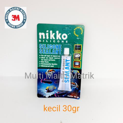 Jual Lem kaca Nikko 30gr/lem silicone/lem sealant - Jakarta Barat ...