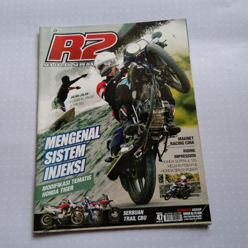 Jual majalah Sepeda Motor-Majalah R2 edisi 47/2012 Mengenal Sistem ...