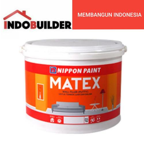 Jual PLAMIR PELAMUR TEMBOK MATEX 4 KG NIPPON PAINT WALL FILLER PUTY ...