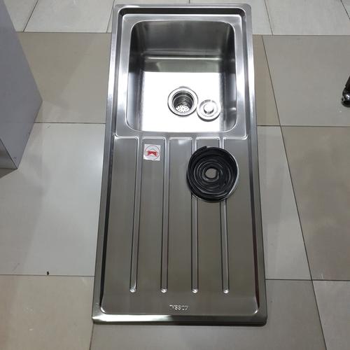 Jual kitchen sink basin dapur tempat cuci piring KOSSAI stainless sayap 100 - Jakarta Utara ...