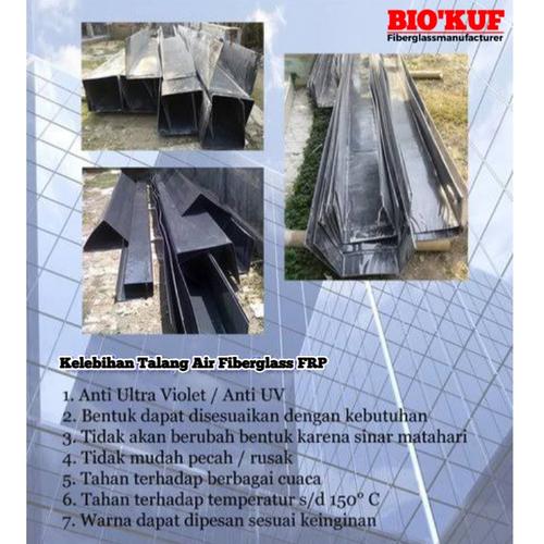 Jual gutter frp talangbair gudang fiberglass solusi talang air bocor ...