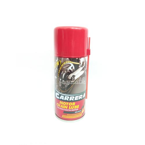 Jual OLI PELUMAS RANTAI SPRAY SEMPROT MOTOR SEPEDA CARRERA CHAIN LUBE ...