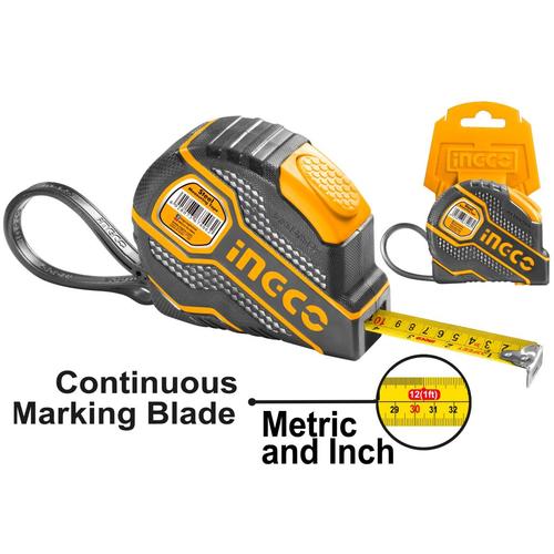 Jual Steel Measuring Tape (10 m) INGCO HSMT0810 Meteran Ukur Besi 10m ...