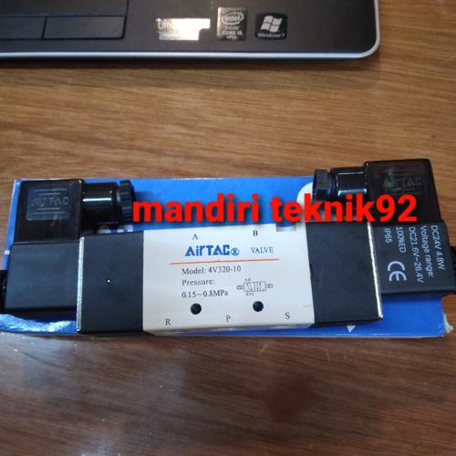 Jual Solenoid 4v320-10 Airtac 220v ac / 24v dc - Jakarta Barat ...
