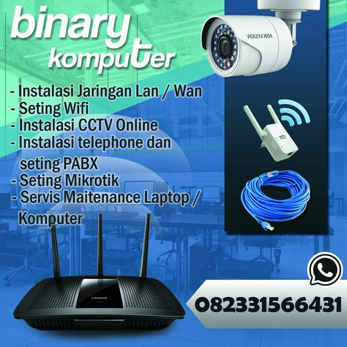 Jual JASA INSTALASI JARINGAN LAN WAN WIFI TELEPHONE DAN MAINTENANCE - Kota Surabaya - Binary ...